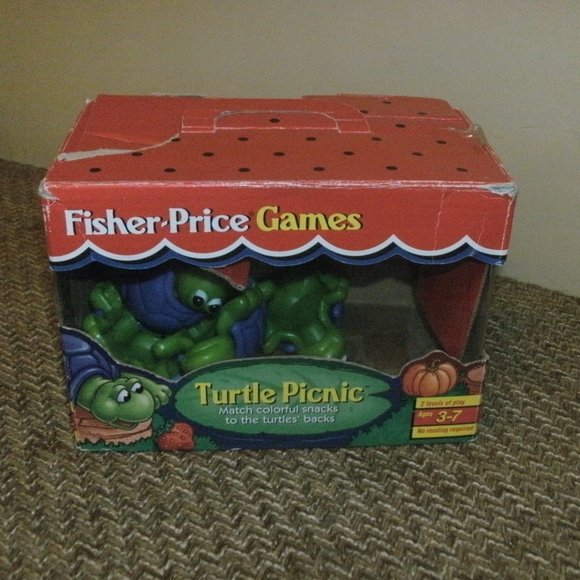 Fisher-Price | Games | 9s Turtle Picnic Classic 998 Fisher Price Games ...